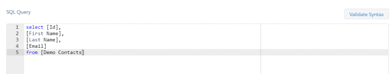Data Extensions Segmenting in SFMC Using SQL | DESelect