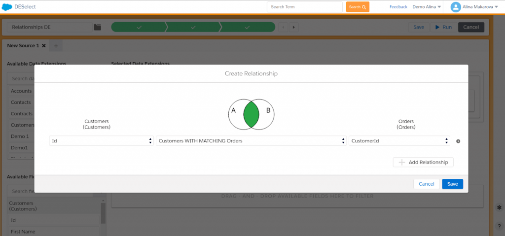 Data Extension Marketing Cloud Guide Sql Vs Nosql Deselect