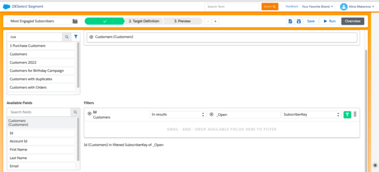 How to manage data in Salesforce Email Studio