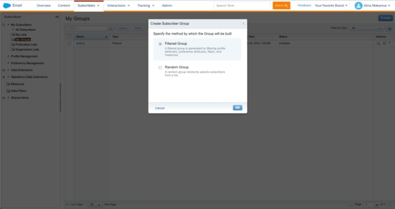 How to manage data in Salesforce Email Studio