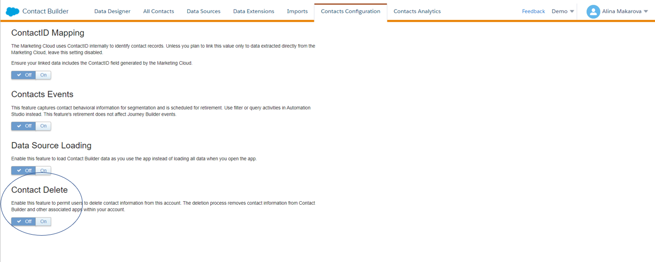 How to manage contacts in Contact Builder | DESelect